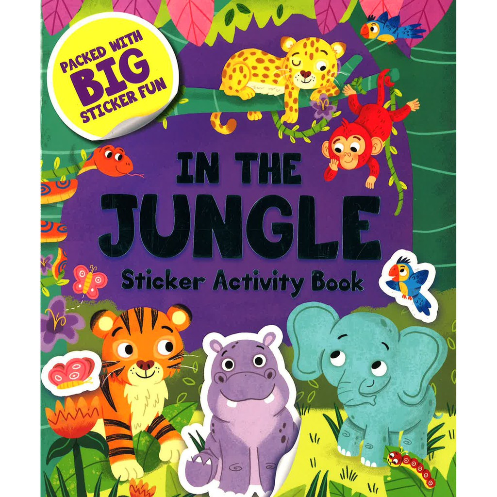 In the Jungle Sticker Activity Book (S&A Big Sticker Fun) (B5155 ...