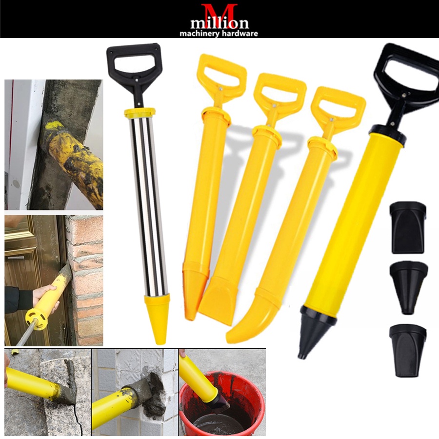 Manual Cement Lime Pump Caulking Gun Construction Tools Grouting Mortar ...