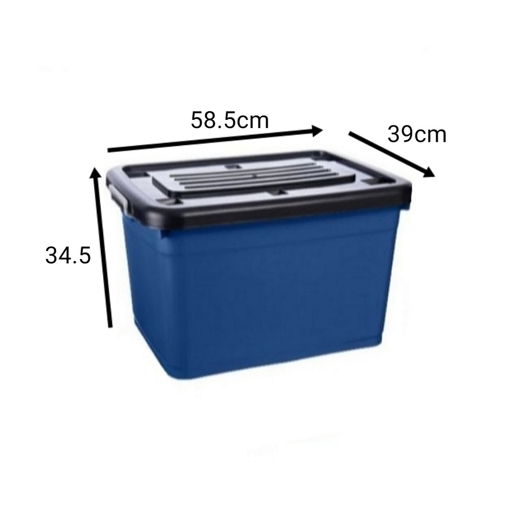 Century 7997SC Storage Box With Wheel 50L | Shopee Singapore
