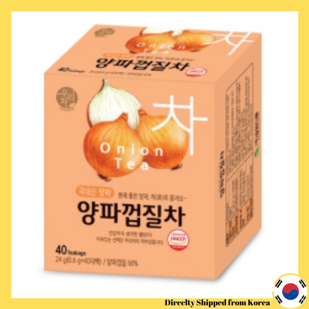 [SONGWON] Onion Peel Tea Korean Healthy Herbal Tea (0.6gx40T) | Shopee ...