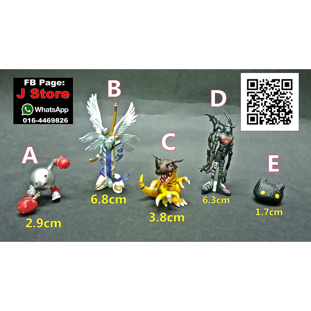 Digimon capsule mascot collection ver 3.0 figure ( J Store ) | Shopee ...