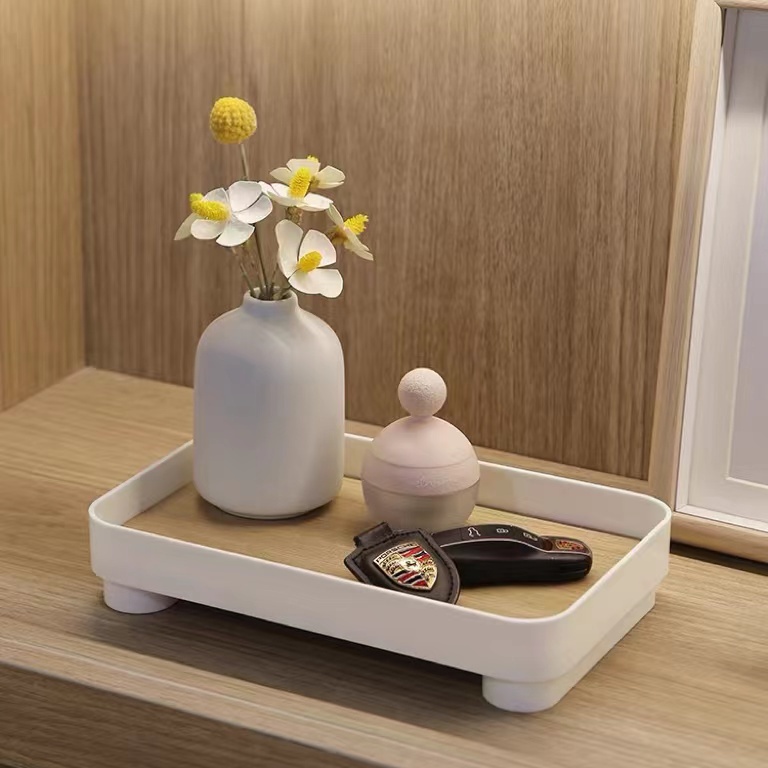 Wooden Desktop Storage Tray Perfume Aromatherapy Dressing Table ...