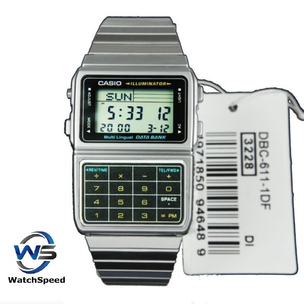 Casio DBC-611-1D Data Bank Digital Men's Watch | Shopee Singapore