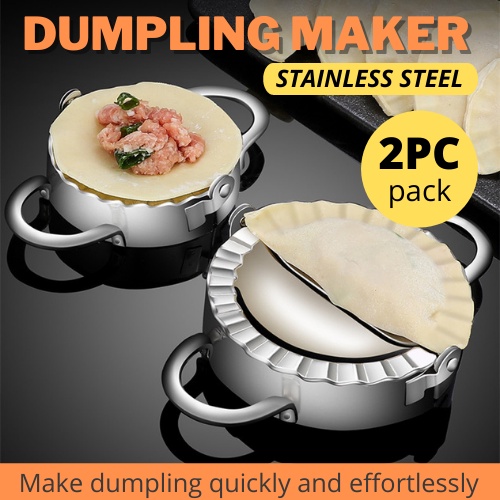 SG Local Kitchen Tool Stainless Steel Dough Press Maker Dumpling Maker ...
