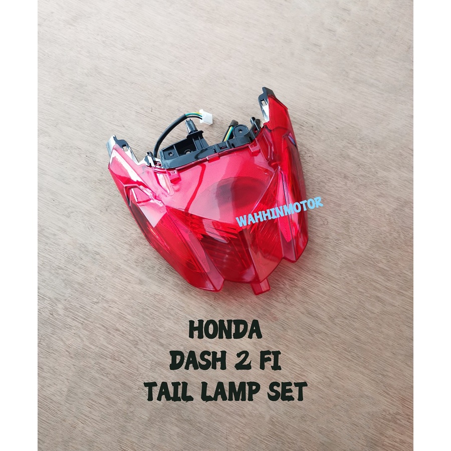 HONDA DASH110 NEW V2 WAVE DASH2 FI TAIL LAMP LAMPU BELAKANG | Shopee ...