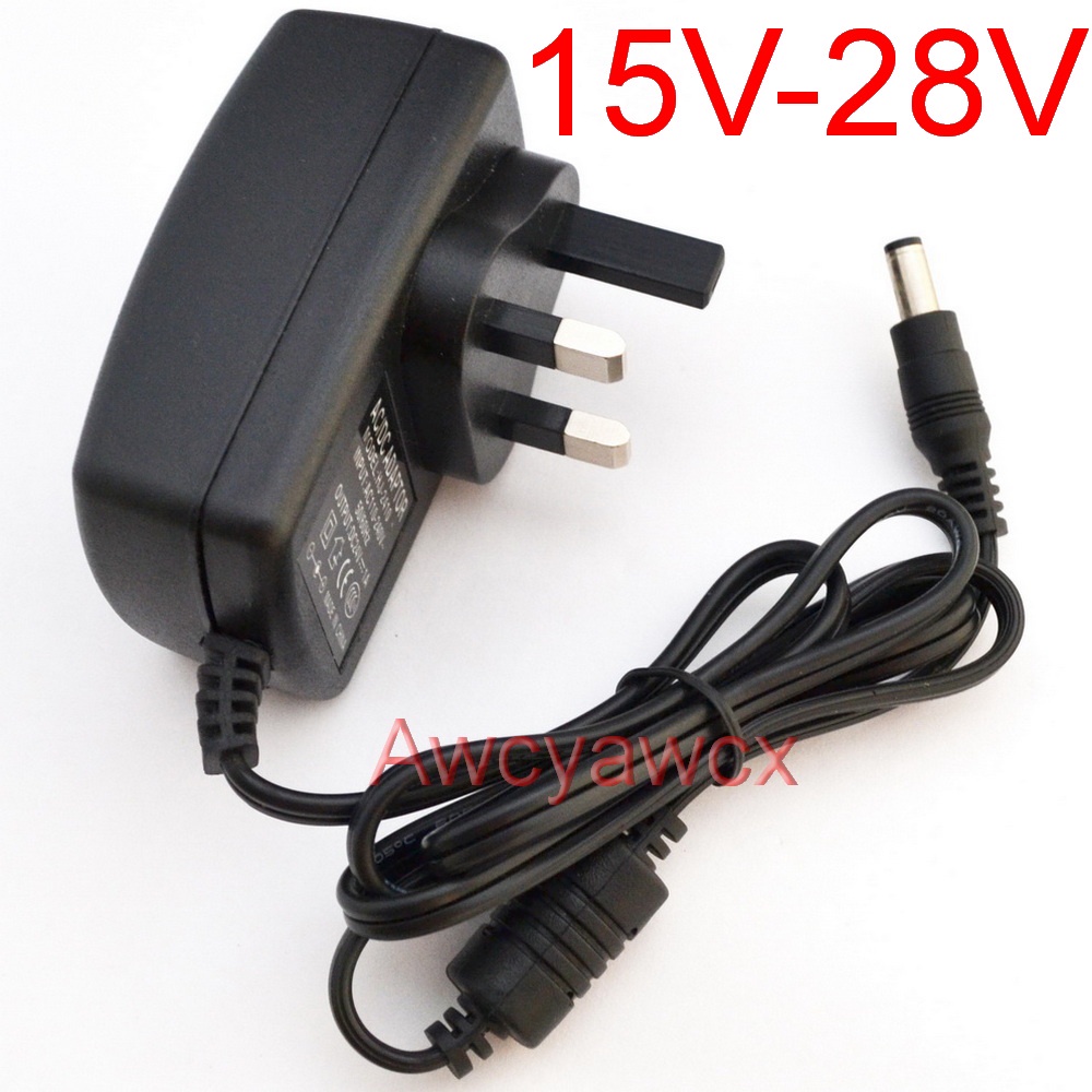 AC adapter DC 15V 16V 17V 18V 19V 20V 21V 22V 23V 24V 25V 26V 27V 28V ...