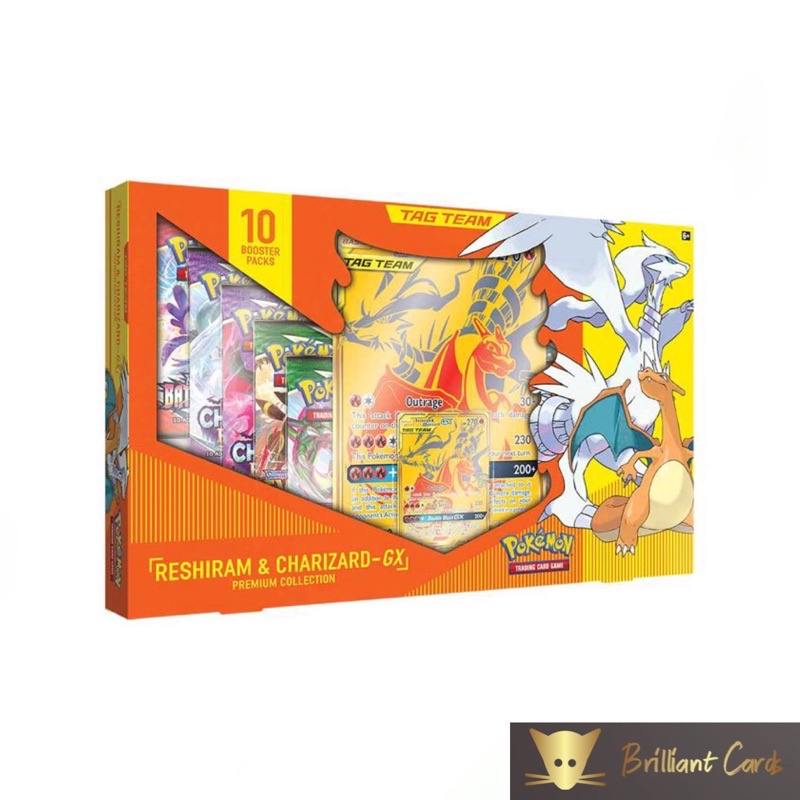 Pokemon Reshizard Charizard Reshiram Premium Collection | Shopee Singapore