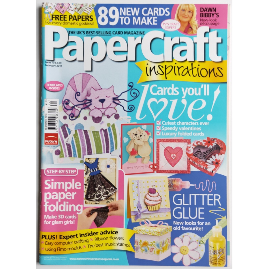 [USED] [PI 070] Papercraft Inspirations UK (Papercraft Magazine ...