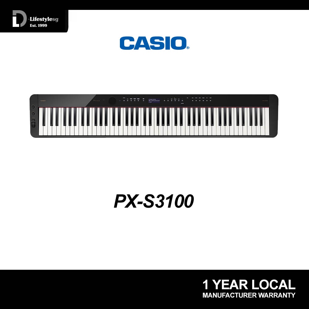 Casio PX-S3100 Privia Digital Piano | Shopee Singapore