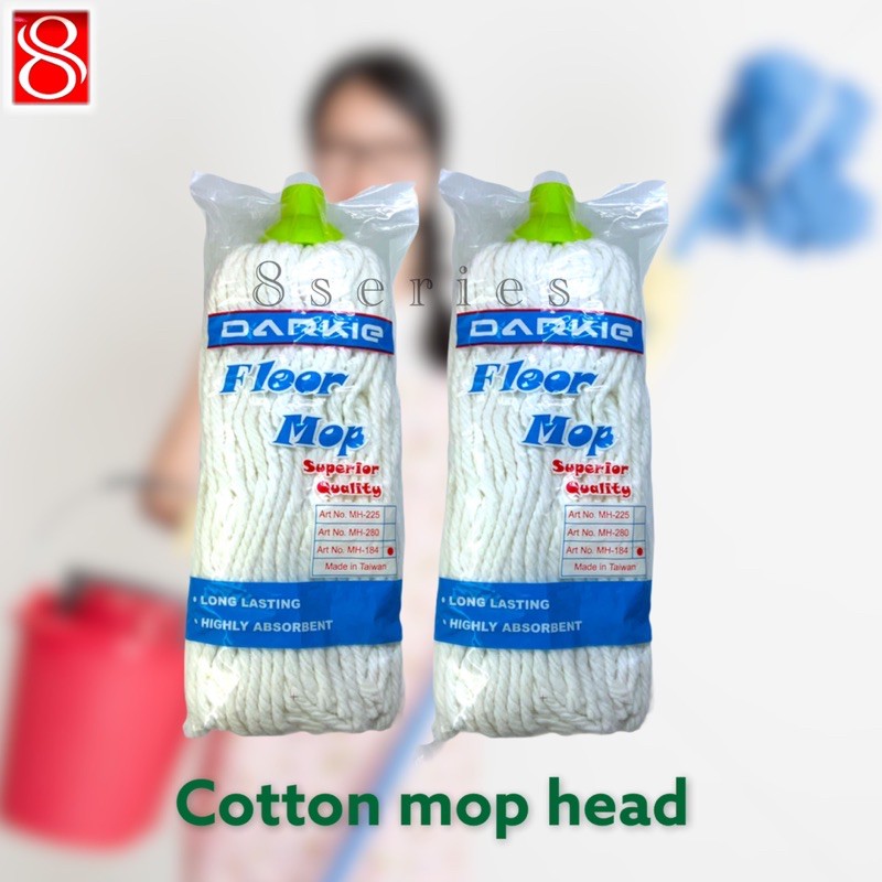 ( Bundle deal) 100% cotton floor mop head ( mop stick not included ...