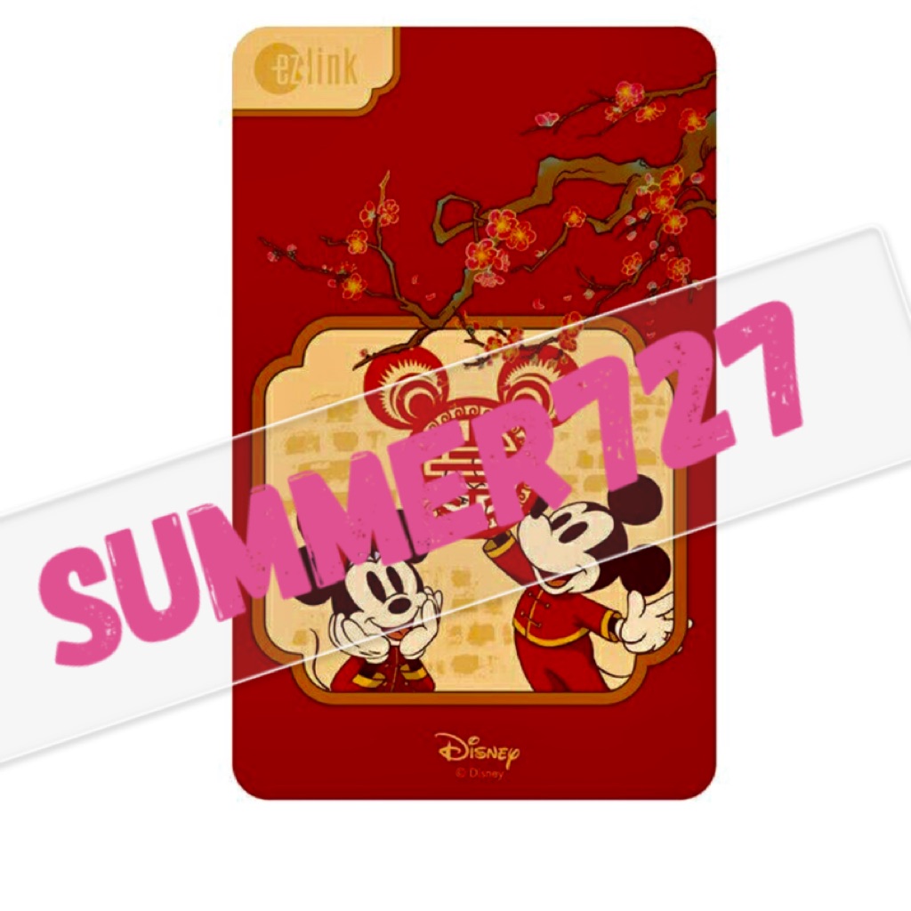 Mickey and Minnie Mouse EZ-Link card #disney #mickey #minnie #ezlink ...