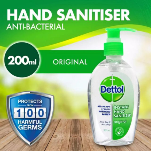 Dettol Hand Sanitizer 200ml/ SeptiGel 500ml /Action 500ml | Shopee ...
