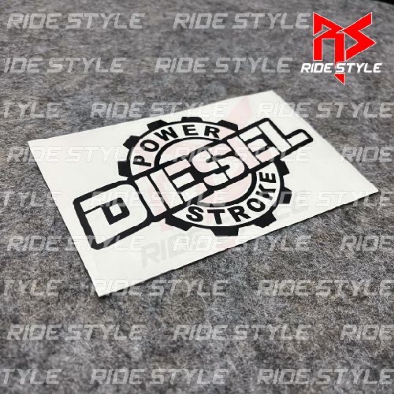 DIESEL POWER STROKE 4x4 Sticker Off Road Ranger Triton Dmax Hilux ...