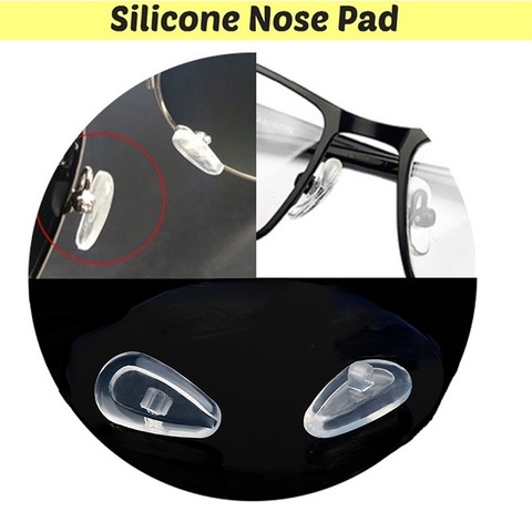 Soft Silicone Anti Slip Nose Pad Eyeglasses for glasses spectacle ...