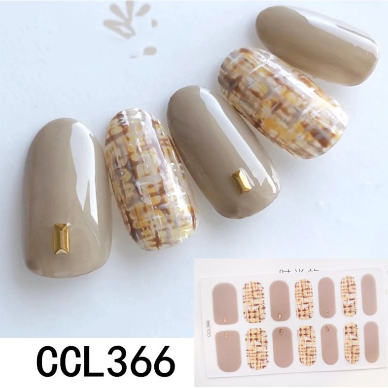 14pcs/set Fashion Nail Sticker Waterprrof Lovely Nail Art Nail Sticker ...