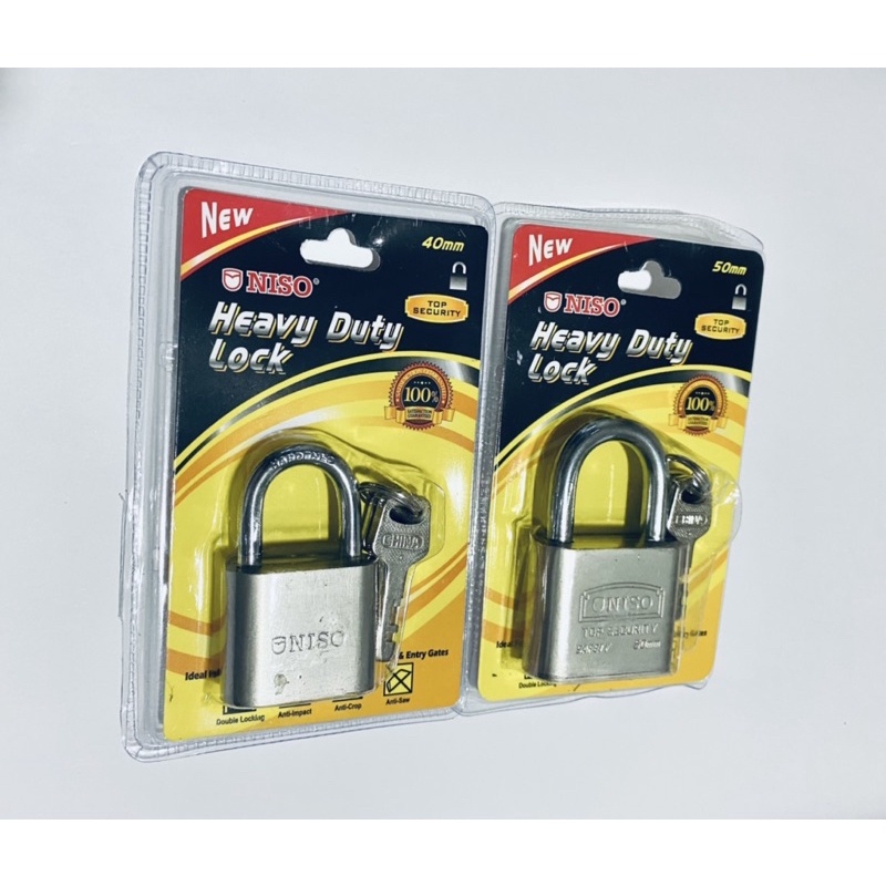 Heavy Duty Lock Standard Shackle 40mm / 50mm | Shopee Singapore