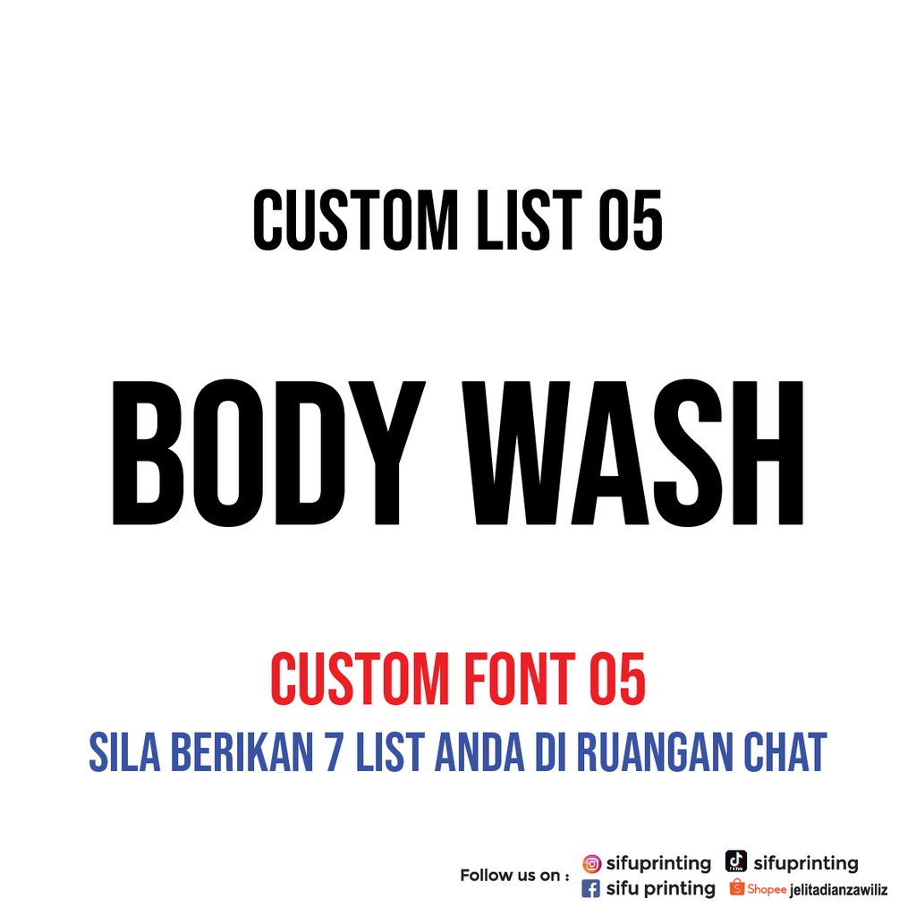 Transparent Laundry Label | / Custom List | Waterproof | 14cm x 4cm ...