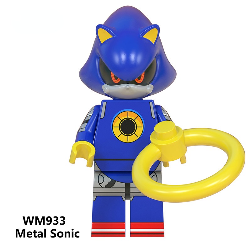 Metal Sonic Minifigures Villain Action Games Sonic The Hedgehog CD ...