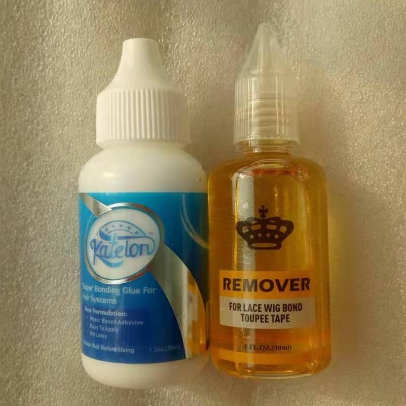 Hair Replacement Adhesive 1.3oz Invisible Bonding Glue Extra Moisture ...