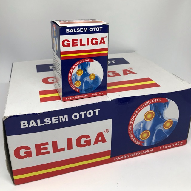 Geliga Balm 40 gram (Retail) | Shopee Singapore