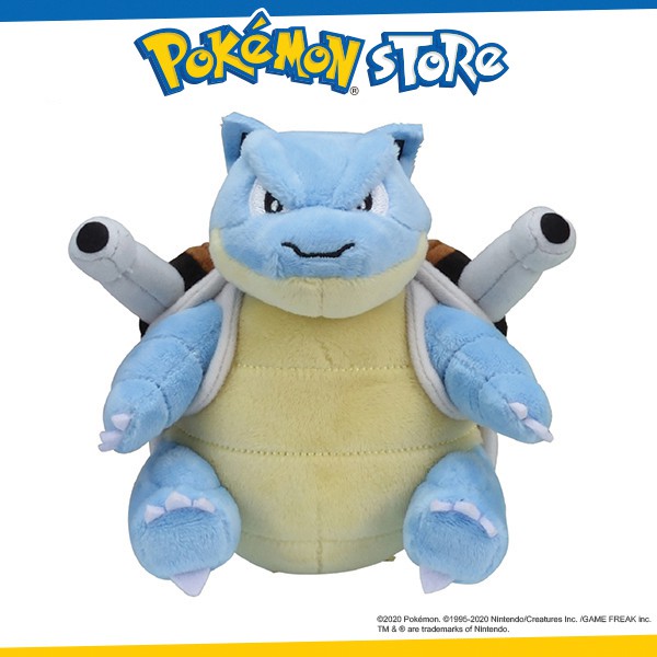 Pokémon Center Original Pokémon fit Plush Blastoise | Shopee Singapore
