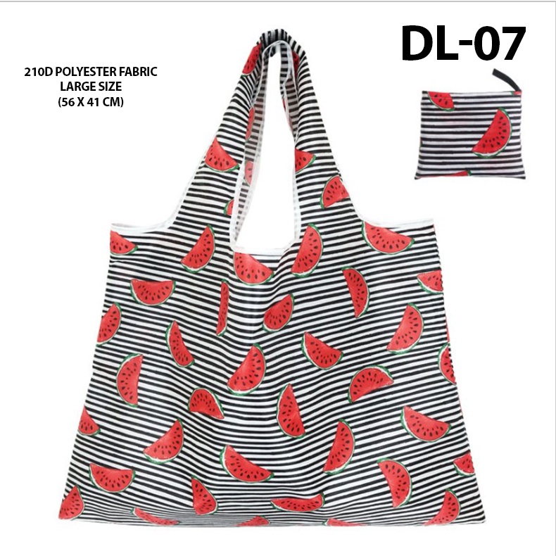 Foldable Shopping / Tote / Eco / Recycle Bag (Reusable) | Shopee Singapore