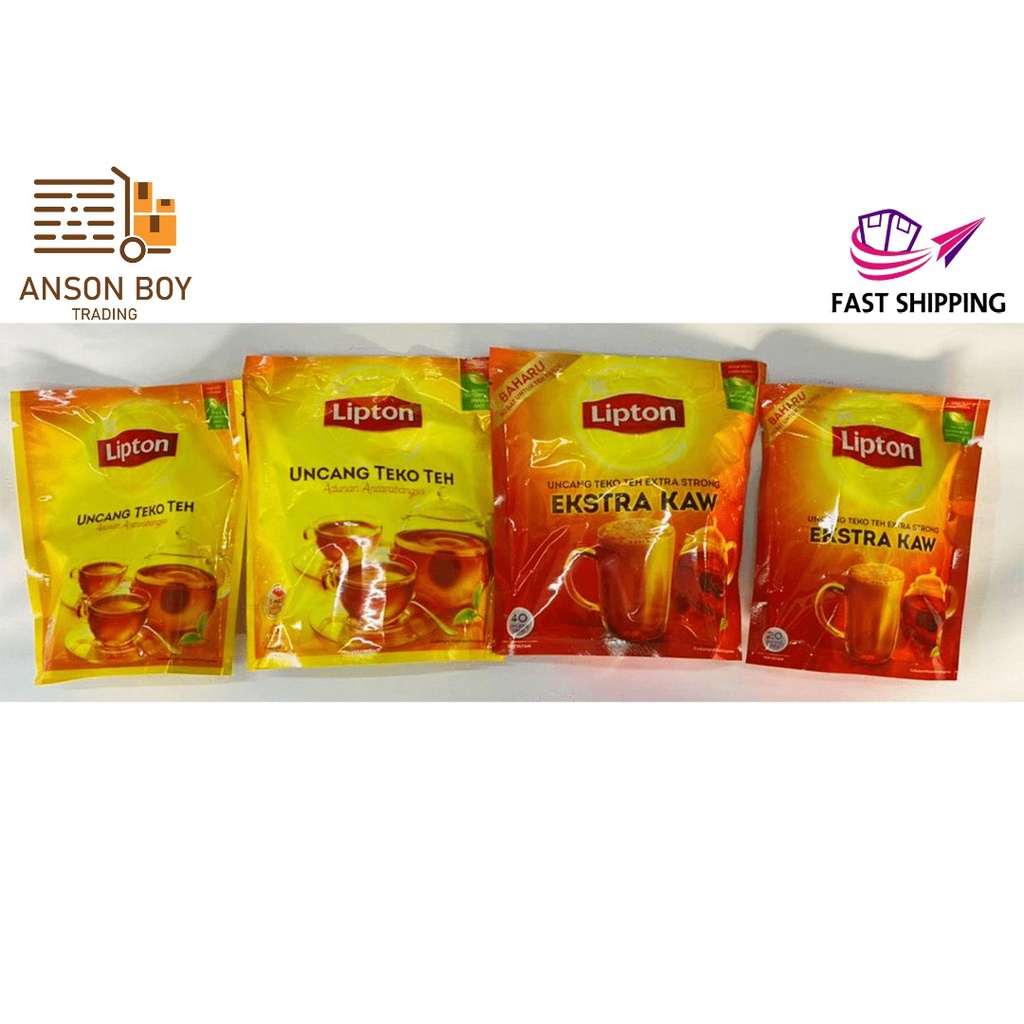 LIPTON UNCANG TEKO TEH/EKSTRA KAW 20's/40's | Shopee Singapore