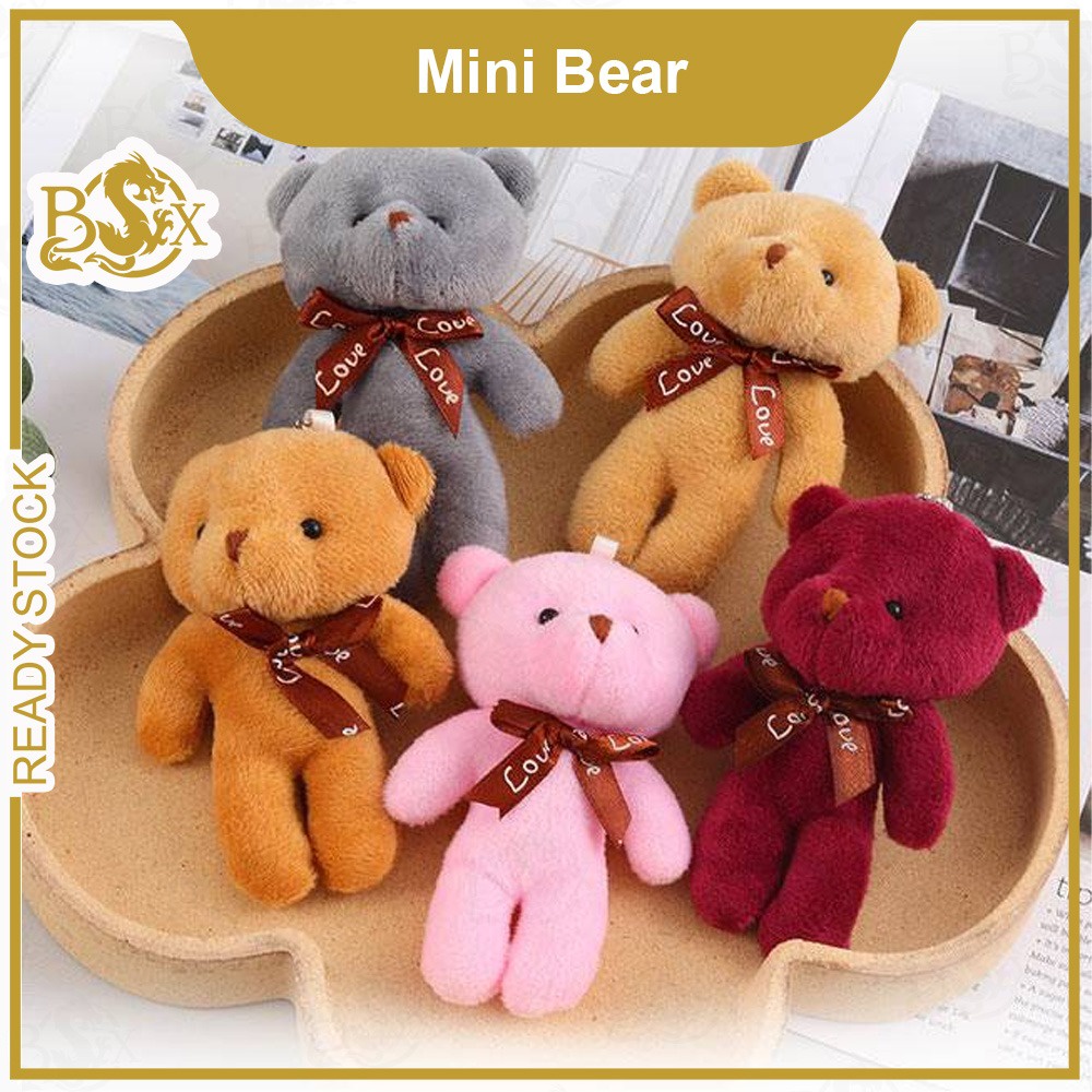 Teddy Bear Mini Bear Cute Small Size Bear Suitable for Bouquet DIY Bear ...
