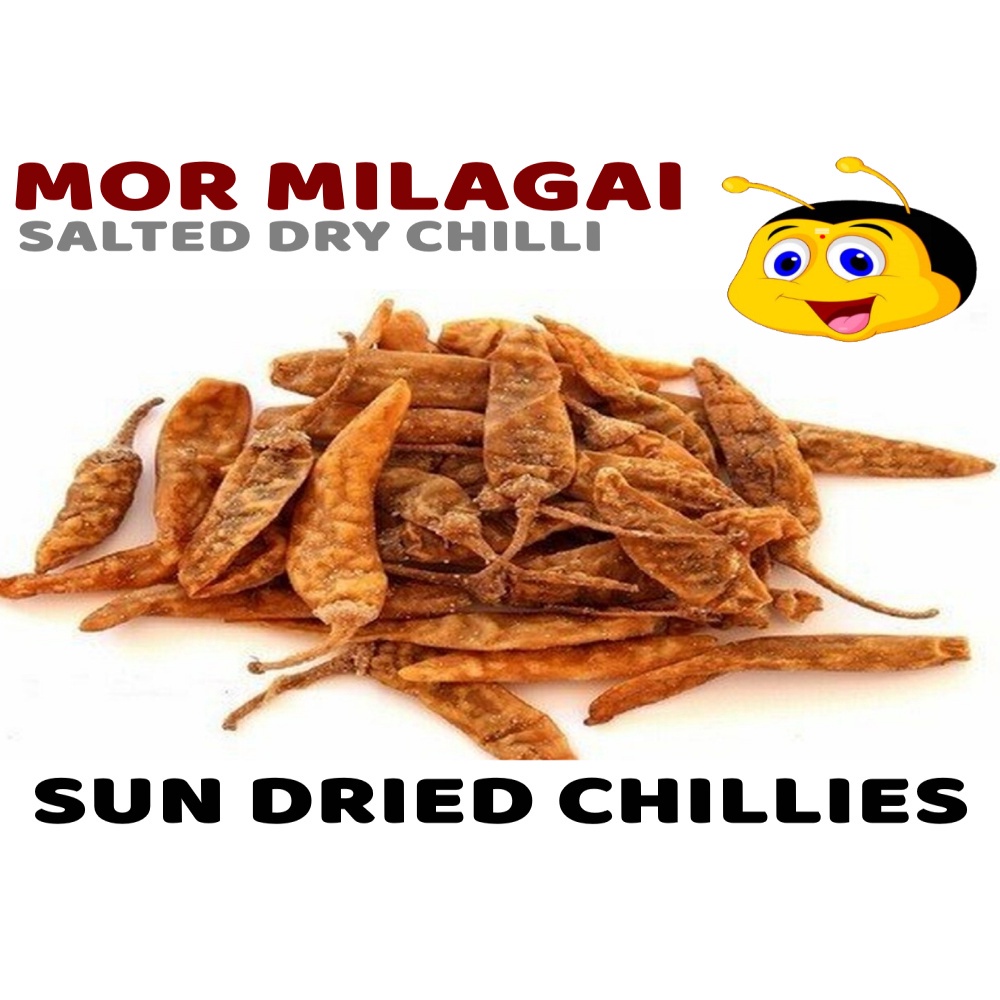 HALAL | Mor milagai Vathal 50G | Sundried Chillies | Cili Kering Masin ...