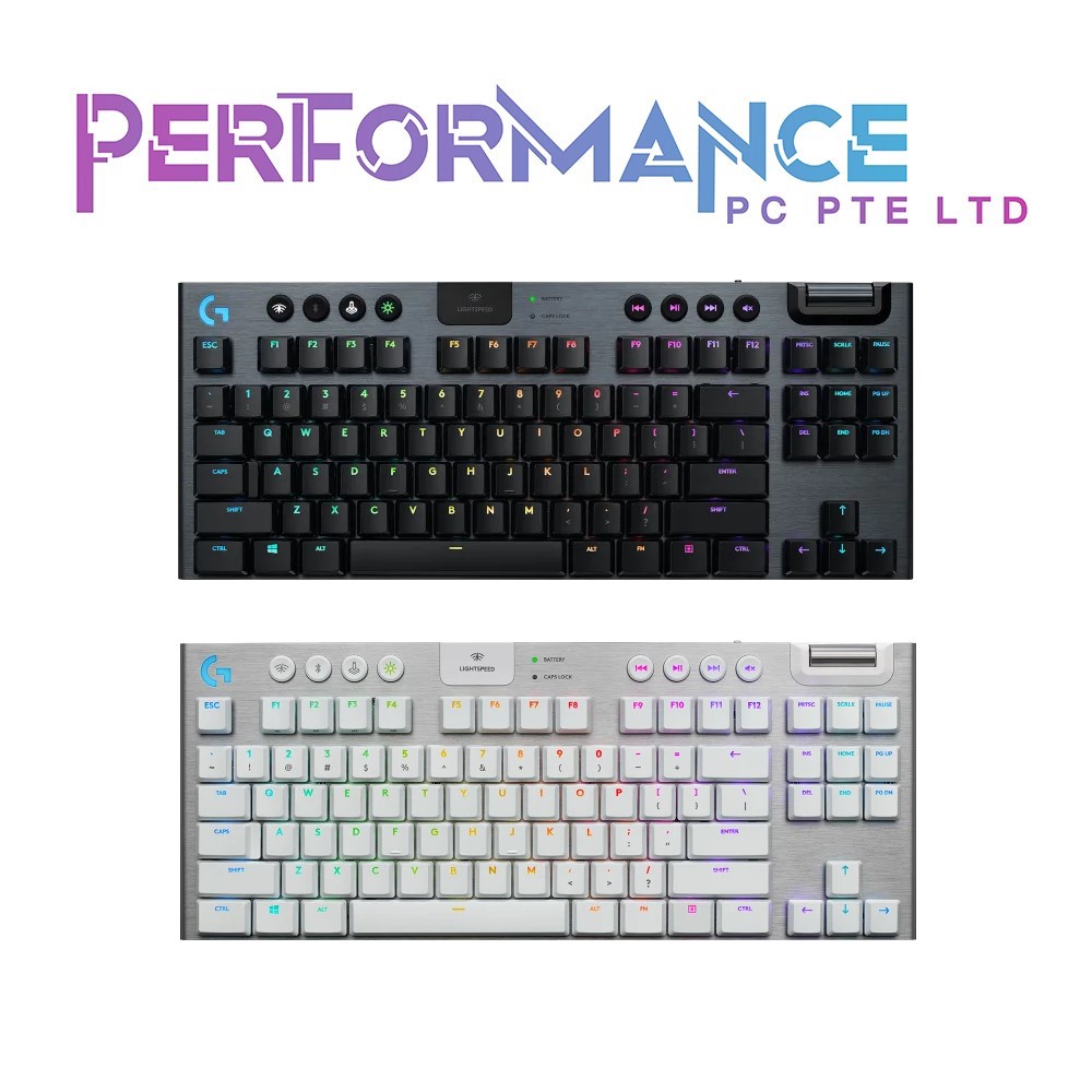 LOGITECH G915 TKL LIGHTSPEED WIRELESS RGB MECH KEYBOARD with GL ...