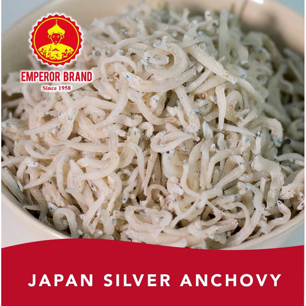 Emperor Brand Silver Fish Anchovy 450g from Japan 银鱼仔 450克 | Shopee ...