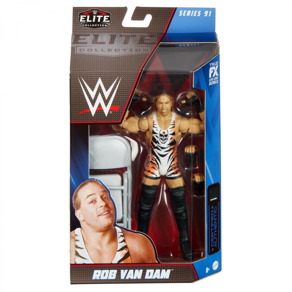 [American Crazy] WWE Rob Van Dam Elite 91 Figure RVD ECW Latest Essence ...
