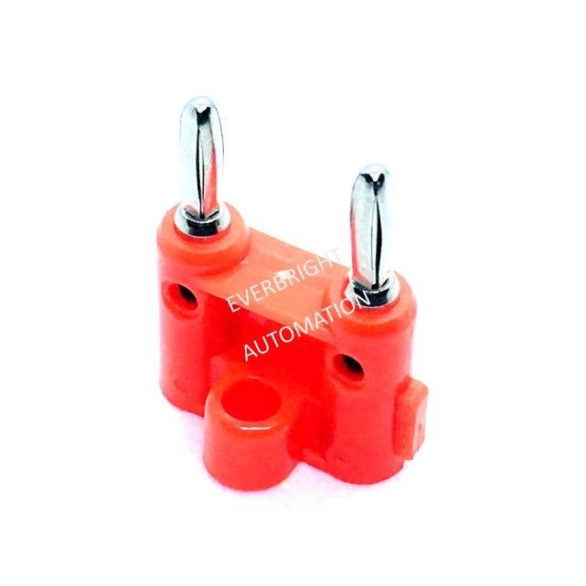 Double Dual Banana Jack Test Plug Terminal 4mm, Pitch 19mm | Shopee ...
