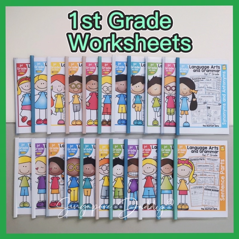 🔥Local In Stock🔥1st Grade Language Arts and Grammar📖Educational ...