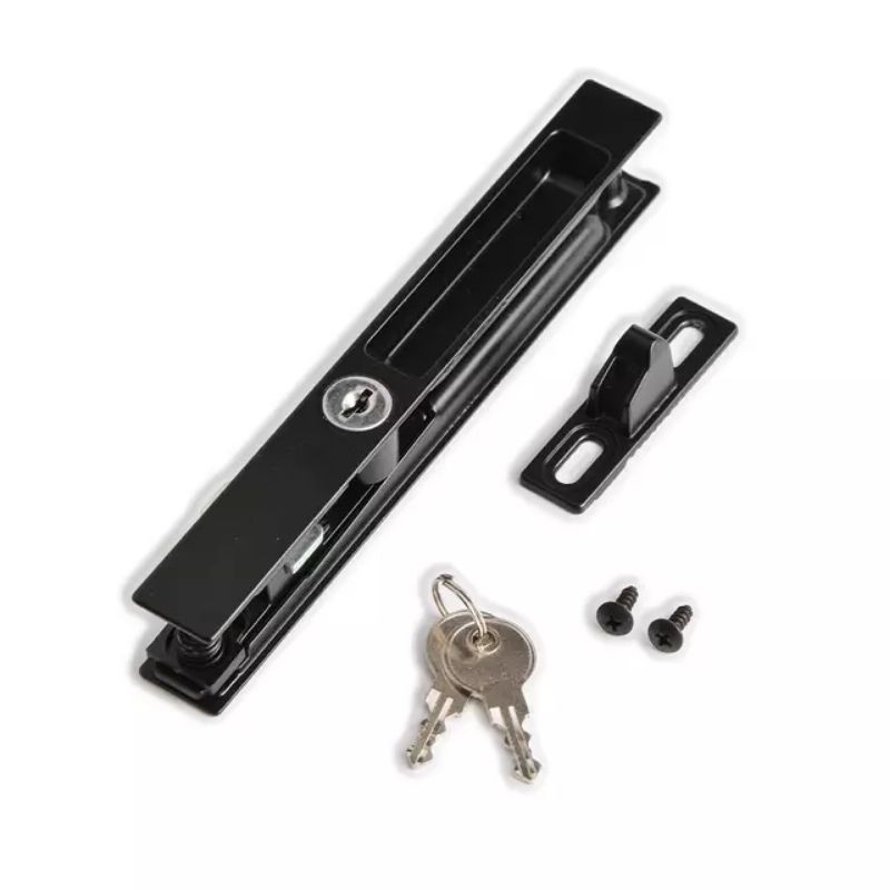 Sliding door lock A6 32mm, aluminum glass door Sliding lock | Shopee ...
