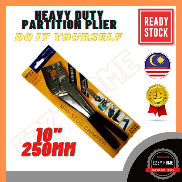 Heavy Duty Partition Plier/Mini Stud Crimper/ Keel Stud Joiner Clamper ...