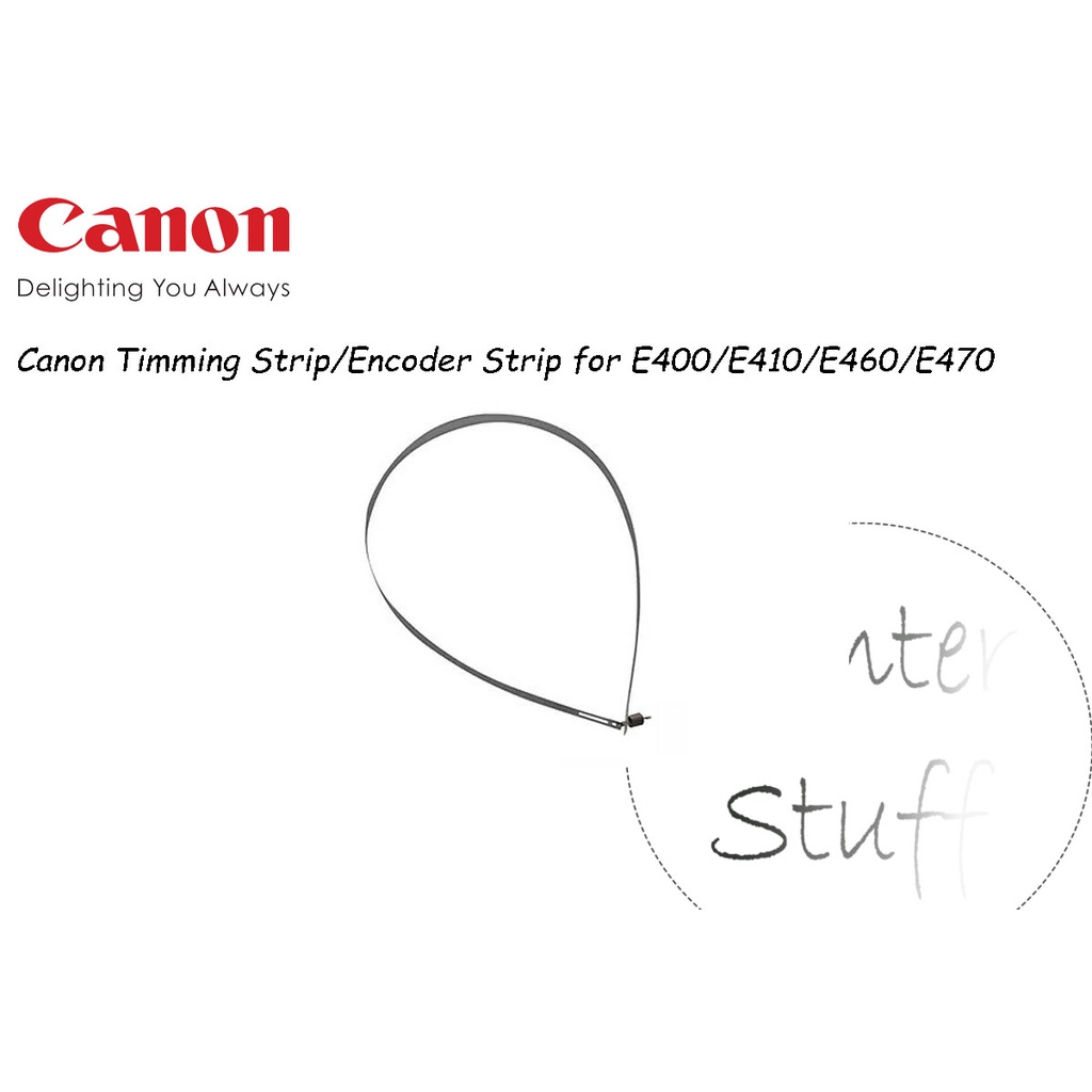 Canon E400/E410/E460/E470 Timing Strip (Encoder Strip) | Shopee Singapore