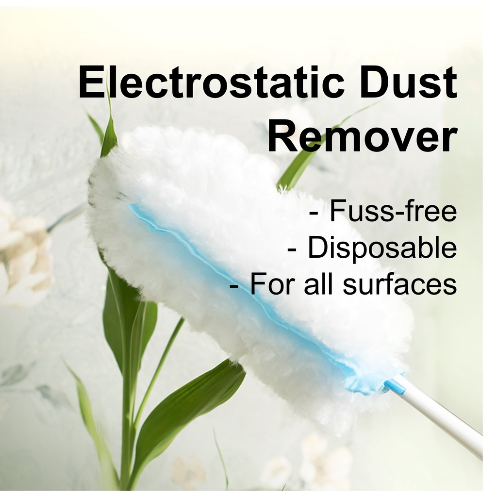 Disposable magic duster with handle refill electrostatic dust removal ...