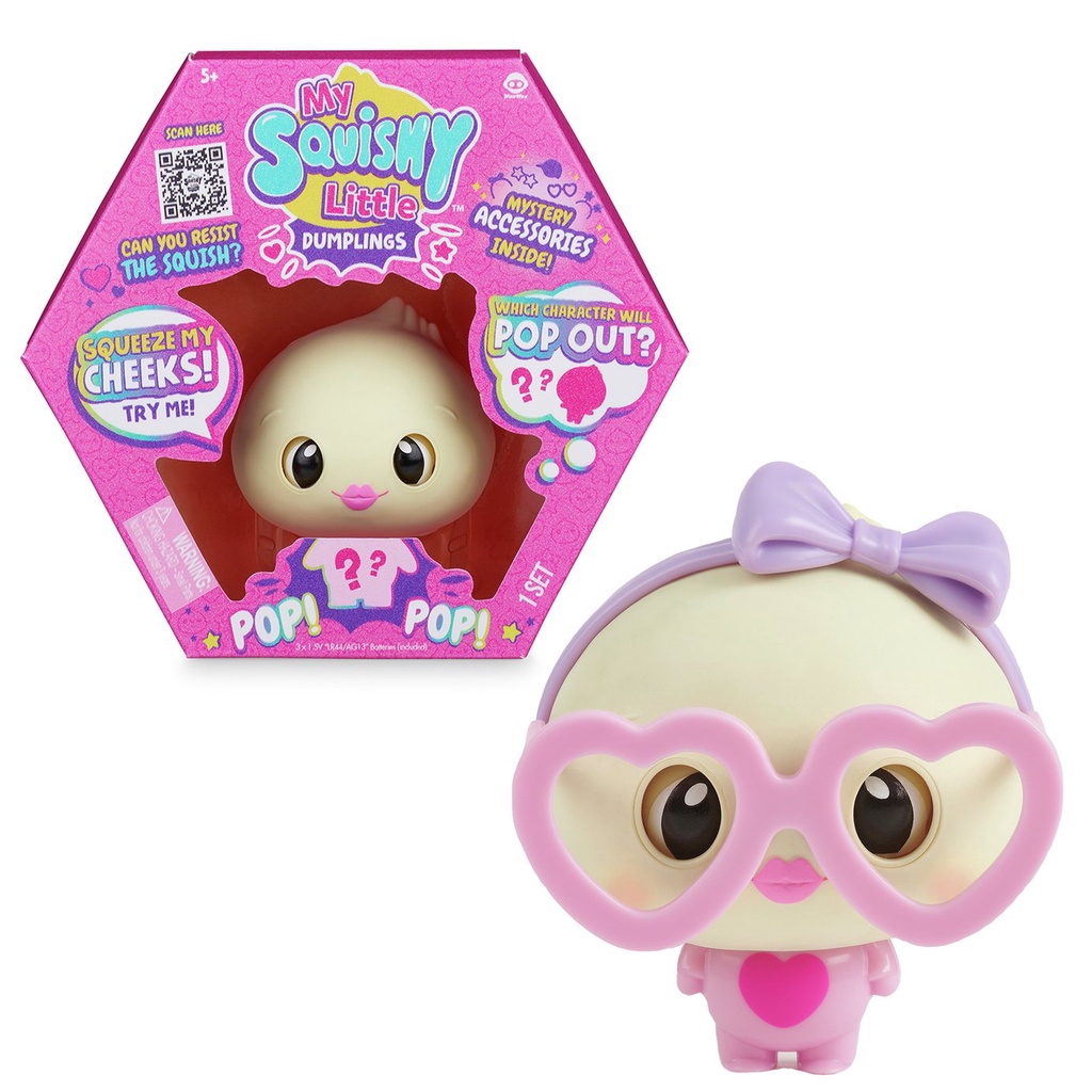Wowwee My Squishy Little Dumplings – Interactive Doll Collectible With ...