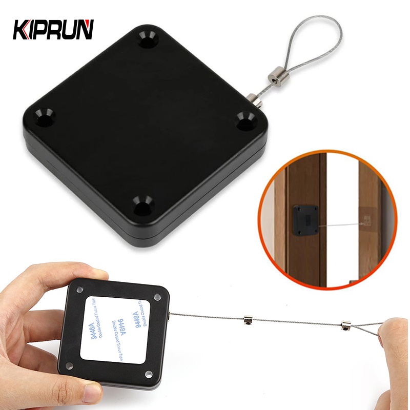 KIPRUN Punch-free Automatic Sensor Door Closer Automatically Close For ...