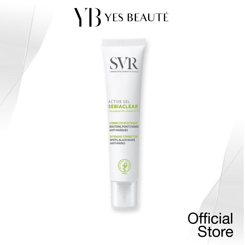 SVR Sebiaclear Active Gel( Intensive Care)40ML-Intensive Corrector for ...