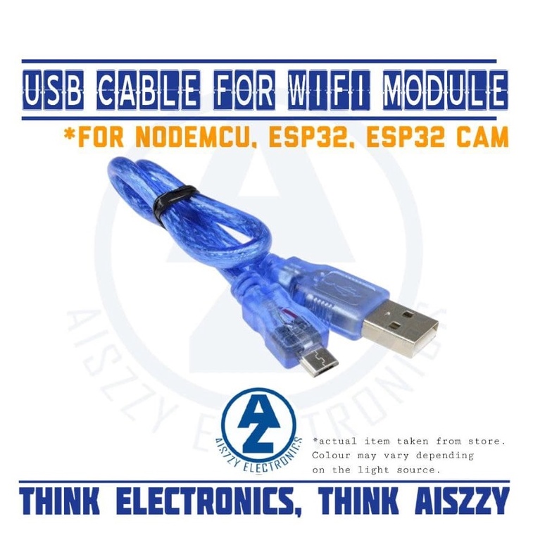 USB Cable for Nodemcu ESP32 ESP32 Cam | Shopee Singapore USB Cable for Nodemcu ESP32 ESP32 Cam | Shopee Singapore