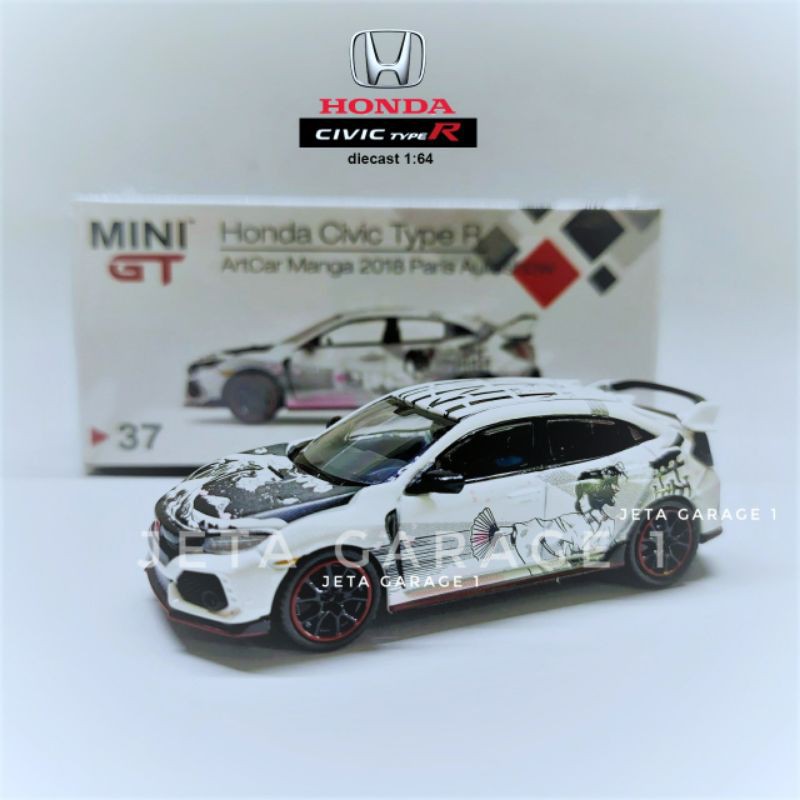 Minigt mini gt no. 37 honda civic type R 2018 artcar manga edition ...