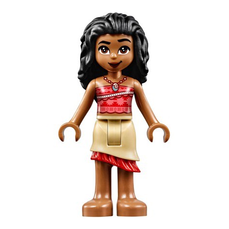 Original Lego Disney Princess - Moana (Coral Strapless Top, Tan Layered ...