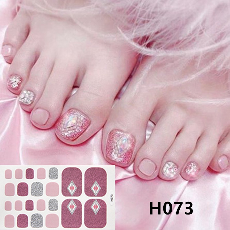 22PCS/SET Moon Star Cartoon Toes Sticker Tearable Korea Stickers Nail ...