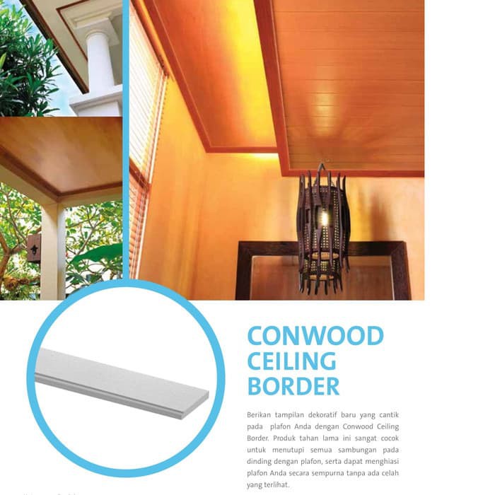 Conwood Ceiling Border (50X3050X11Mm) | Shopee Singapore