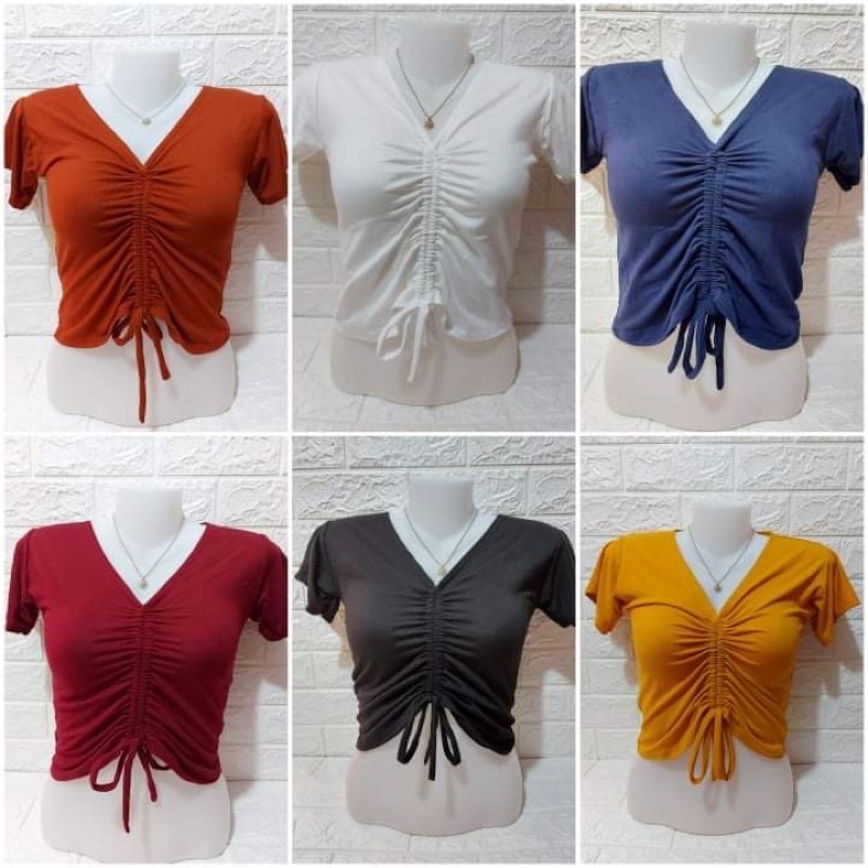 Korean String Tops inspired for Ladies (DIrect Supplier) | Shopee Singapore