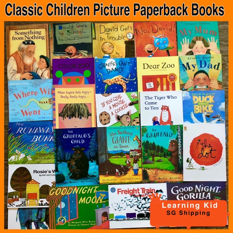 Classic Children picture Paperback books My Mum Dear Zoo No David ...