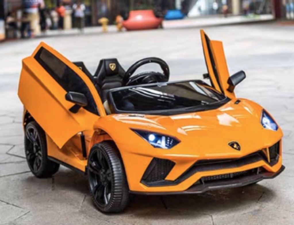 Lamborghini Kids Electric Car with Remote Control Kid Ride Kid Drive on ...