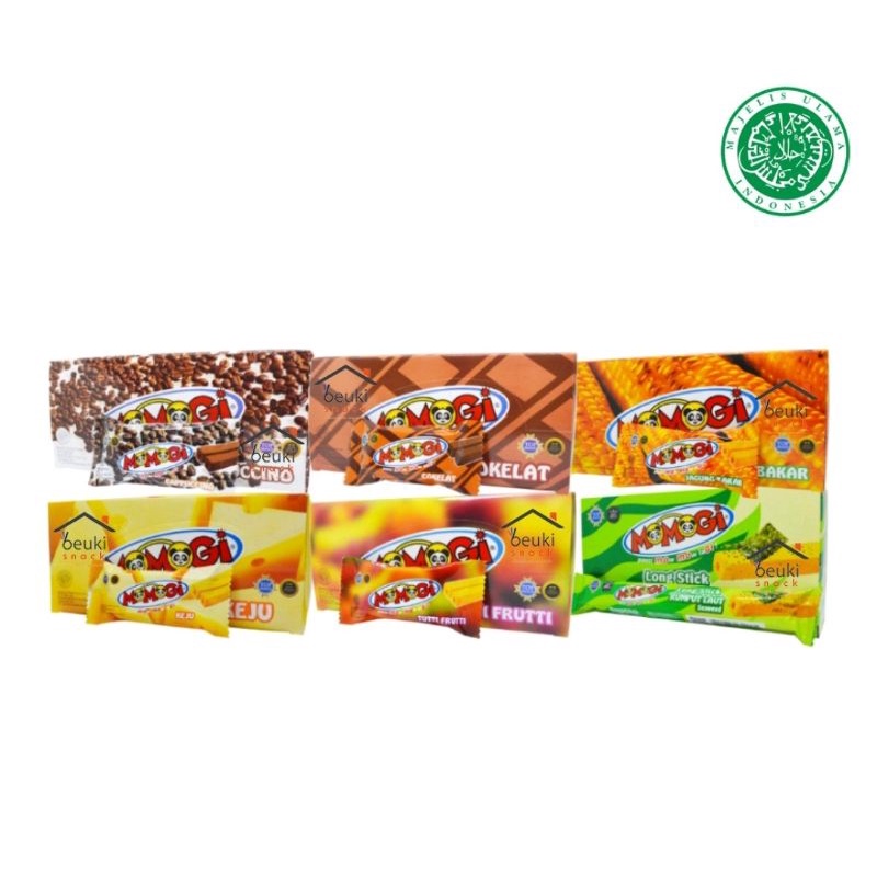 MOMOGI CHOCOLATE & ROASTED CORN (1 PACK @ 20PCS) | Shopee Singapore